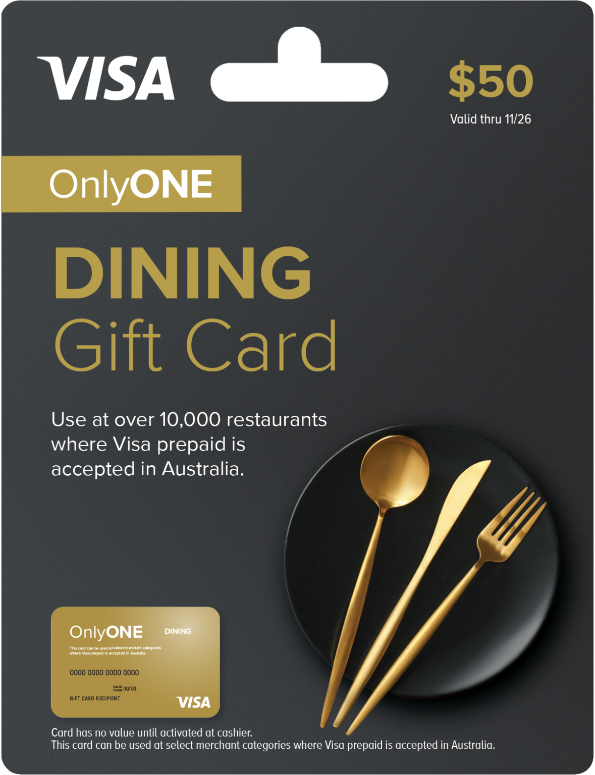 Category Visa Gift Cards – Only One Gift Card